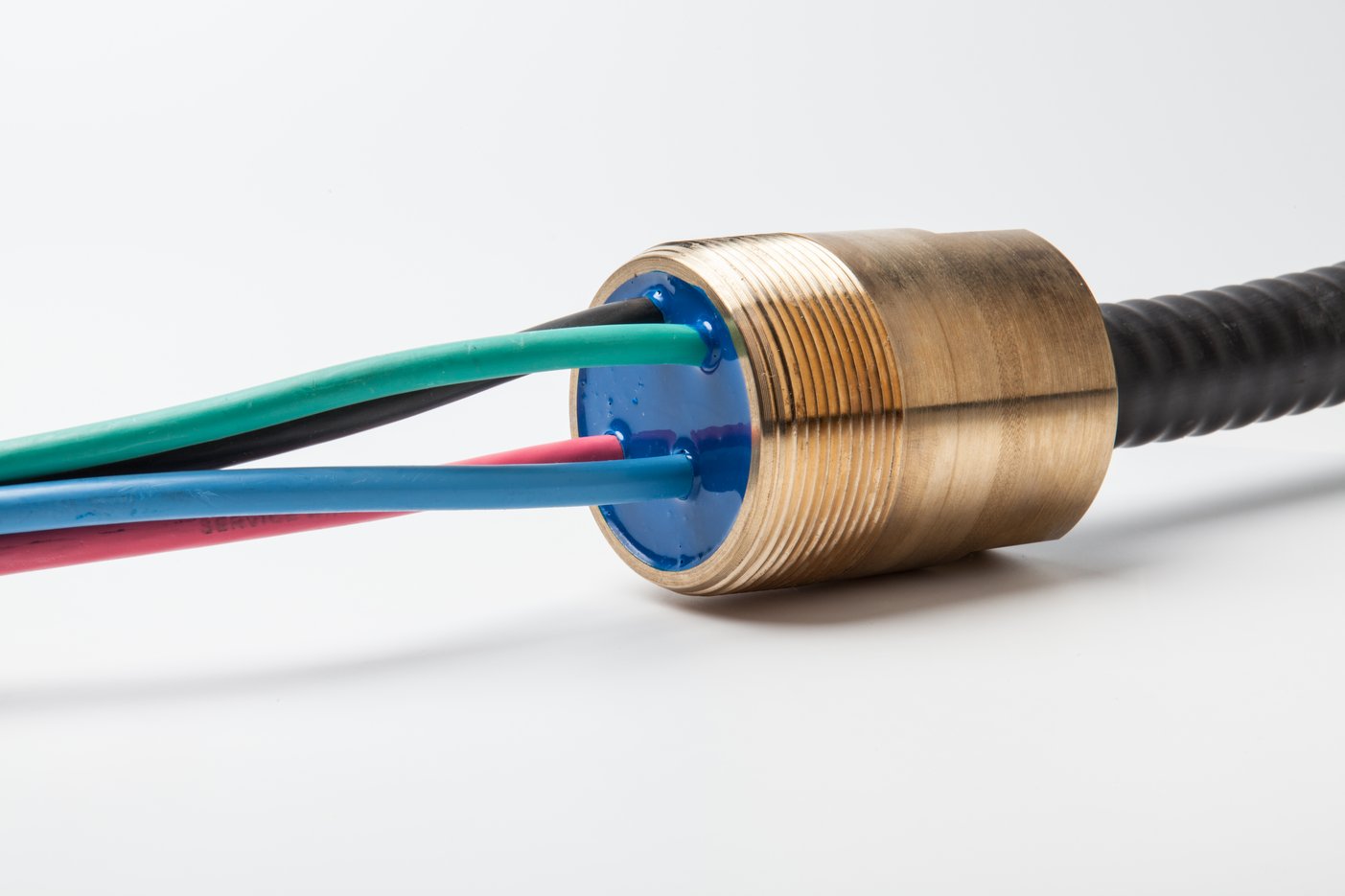 Wire Feedthroughs and Line Bushings Versus Conduit Cement Compound ...